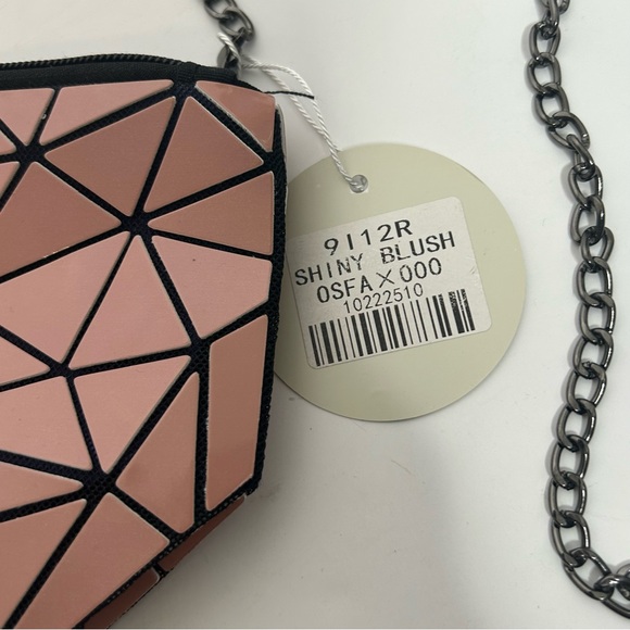 Patrizia Luca | Bags | Nwt Patrizia Luca Pink Geometric Mini Crossbody ...